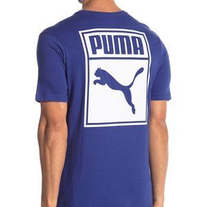 Puma | Shirts | Puma Archive Logo Box Tee | Poshmark